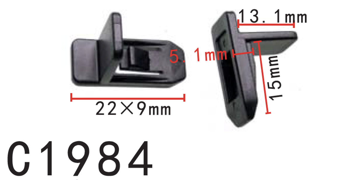 20pcs Fit MAZDA 1-18 C-5 Front Bumpe-Ornament Retainer Clip G46L50EB1 ...