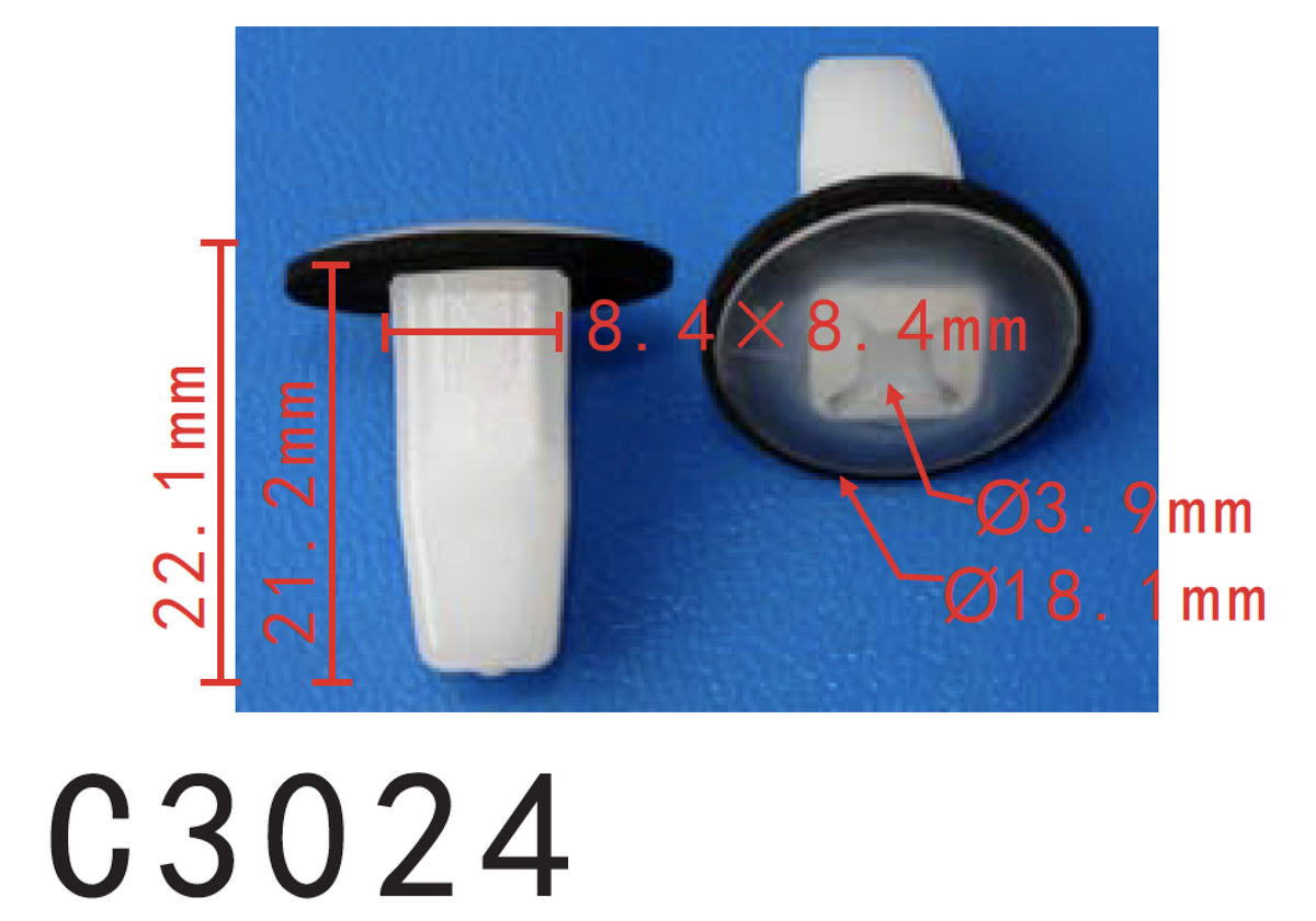 20pcs Bumper Screw Grommet with Sealer?Fit Hyundai 8691021010- Autobah ...